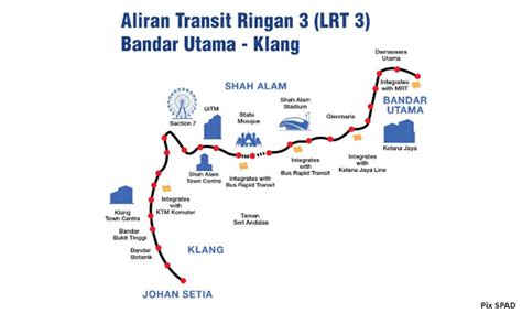 Lrt 3 Route Malaysia