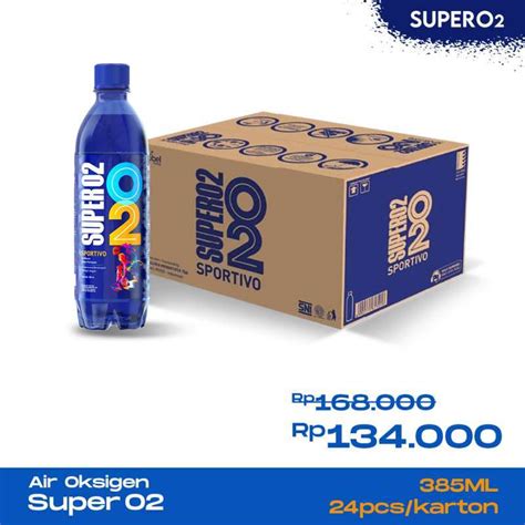 Jual Minuman Oksigen Super O2 Termurah Harga Grosir Terupdate Hari