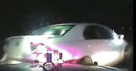 See State Trooper Strike Stolen Car To Stop Pursuit On Ramp To I 96