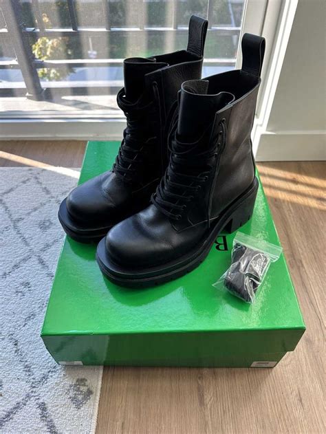 Bottega Veneta Lug Sole Platform Boots Gem