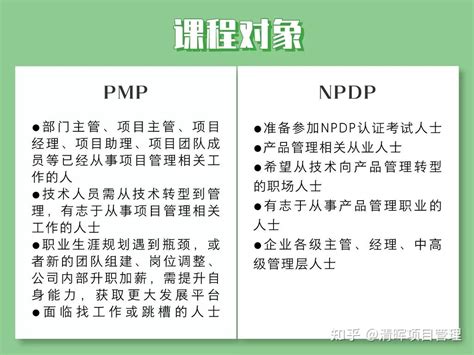 Pmp和npdp的区别？看这一篇就够了！ 知乎