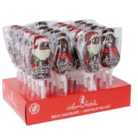 Laura Secord Chocolate Pops Christmas 48x25g Pacific Candy Wholesale