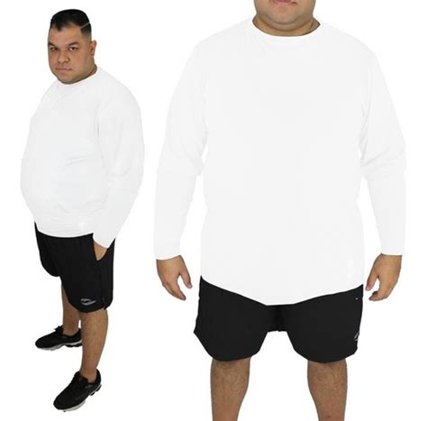 Camisa Proteção Solar Uv Segunda Pele Moda Praia Plus Size Parcelamento sem juros