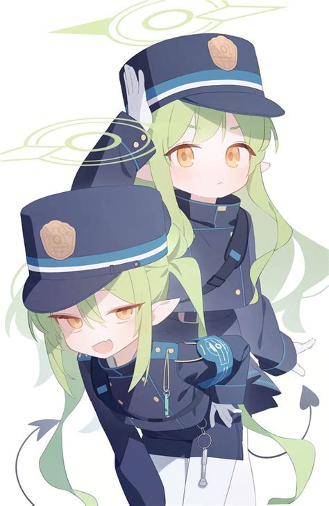 シュポガキ pixiv画师どりべ的蔚蓝档案插画图片 BoBoPic