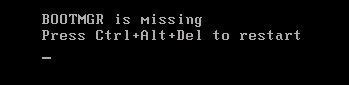 BOOTMGR Is Missing Tech FAQ