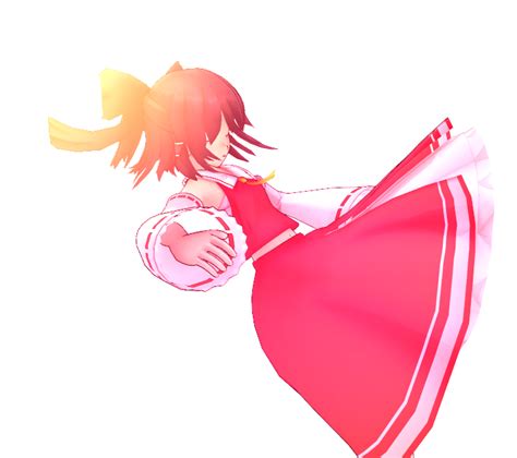Mmd Reimu By Ginconomp On Deviantart