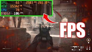 How To Display Fps Cpu Gpu Usage And Temperature MP4 and MP3 Download