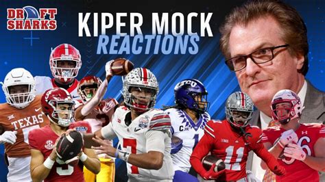 2023 Nfl Mock Draft Reactions To Mel Kiper Jrs Mock