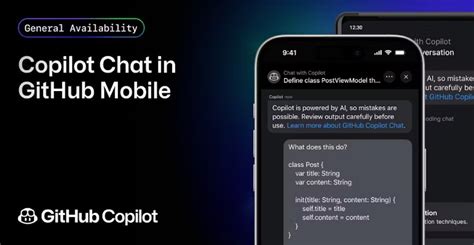 Copilot Chat In Github Mobile Worlds Most Widely Adopted Ai Developer Tool Now Mobile
