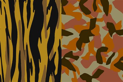10 Camo Pattern 268611 Patterns Design Bundles