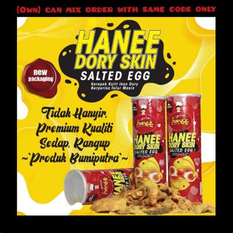 Own Hanee Dory Skin Salted Egg Rangup Shopee Malaysia