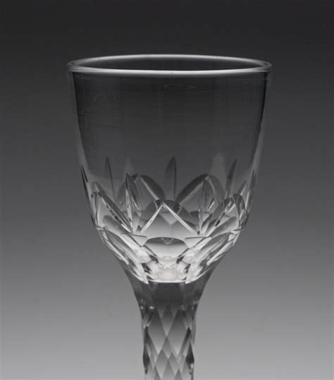 Georgian Drinking Glasses From Antiques England Blue Cherry Antiques