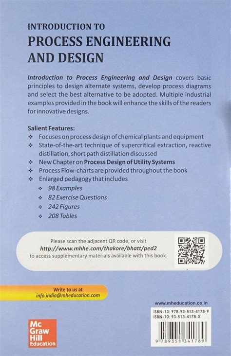 Introduction To Process Engineering And Design Booknet