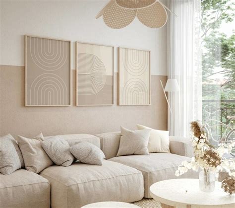 Cuadros Formas Geometricas Set X3 Kivo Deco