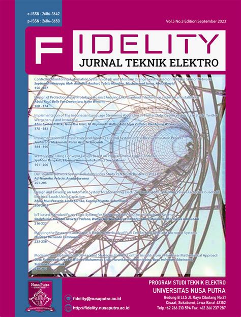 Iot Based Mamdani Fuzzy Logic System For Monitoring Air Pollution In Sukabumi Regency Fidelity