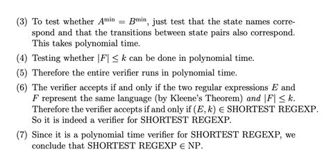3 Consider The Following Problem Shortest Regexp