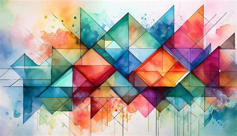 Red Triangle Art Background Images Hd Pictures And Wallpaper For Free