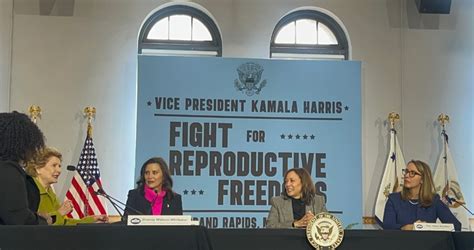 Vice President Kamala Harris Visits Grand Rapids For Her ‘fight For