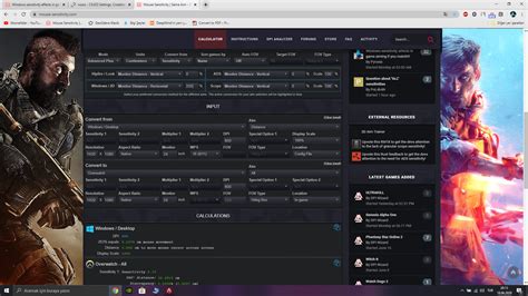 Windows Sensitivity Affects In Game Aiming If You Match Page Technical Discussion