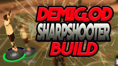 BEST SHARPSHOOTER BUILD SPEED BOOSTING GOD NBA K YouTube