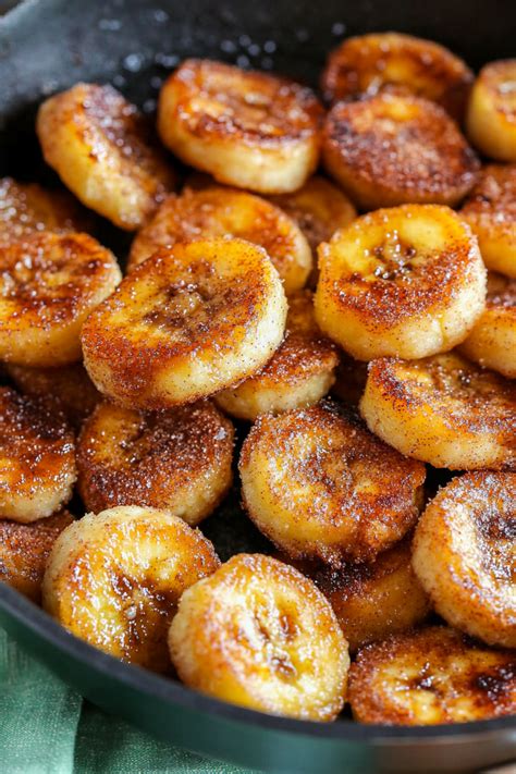 Pan Fried Cinnamon Bananas That Oven Feelin