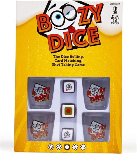 Boozy Dice Juego Adictivo De Estrategia Y Oportunidad Para Adultos
