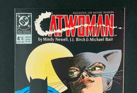 Catwoman 4 Dc Comics 1989 Nm Comic Books Copper Age DC Comics