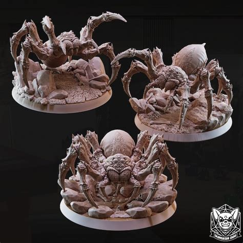 Spider Miniature Model Etsy