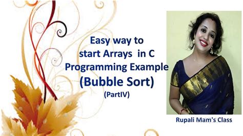 💚🍮easy Way To Start Arrays In Cprogramming Examplebubble Sort