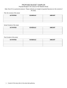 Research Survey Flowchart