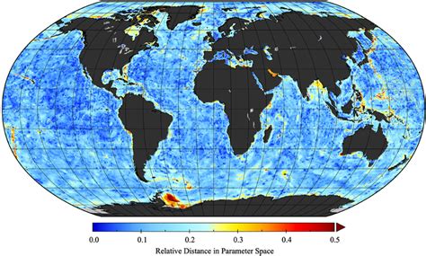 Parametric Isolation Map Showing The Relative Minimum Distances In