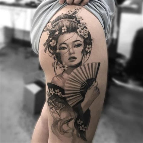 Tatuagem De Gueixa Significado Dicas De Modelos E Fotos Para Se