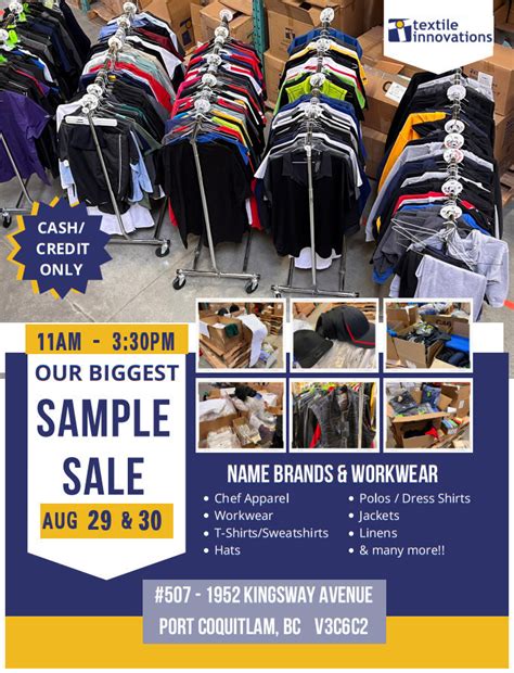 Sample Clearance Sale Bc Textile Innovations Commercial Linen