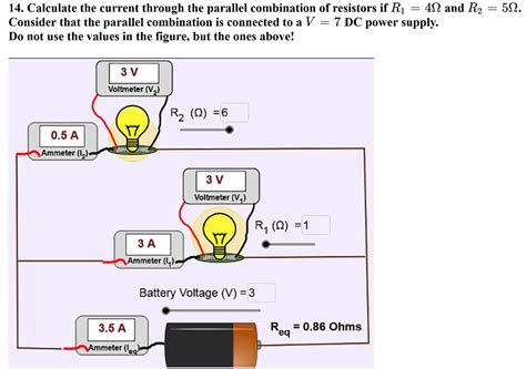 Solved 52 14 Calculate The Current Through The Parallel Chegg Com
