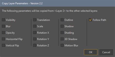 Copy Layer Parameters MohoScripts Com