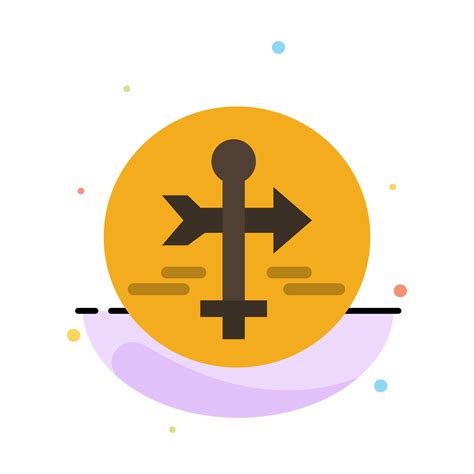 Board Guide Map Map Pointer Travel Abstract Flat Color Icon Template