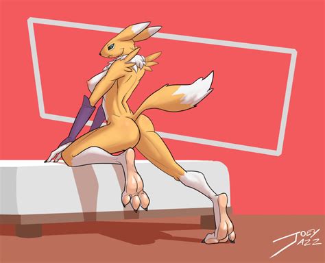 Rule 34 Anthro Ass Bandai Namco Breasts Digimon Digimon Species