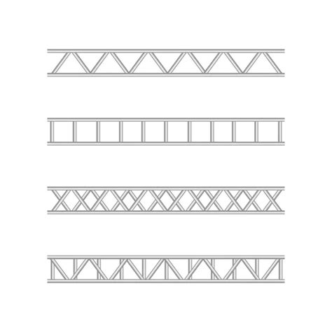 Estructura De Viga De Armaz N De Acero Marco Met Lico Para El Vector
