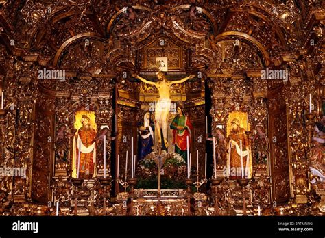 Das Heiligtum Von Senhor Bom Jesus Jesus Im Kreuz Der Kreuzer