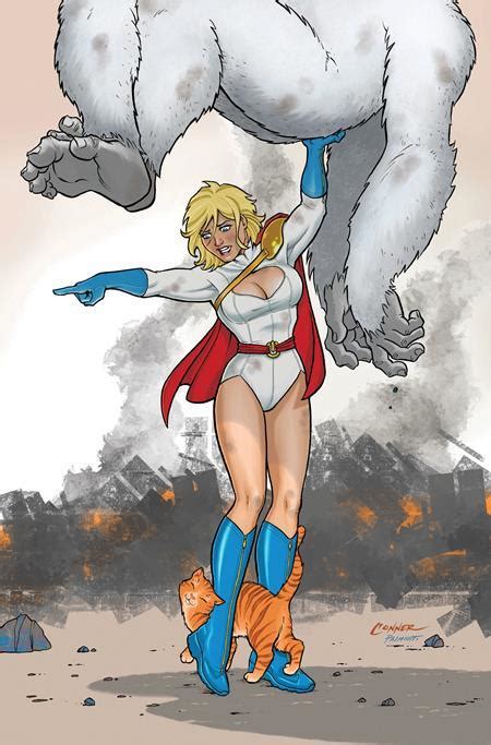 Power Girl Special 1 Amanda Conner Card Stock Cover Fresh Comics
