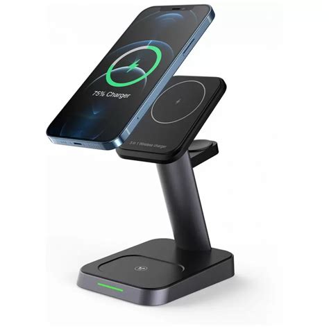 Tech Protect 3in1 MagSafe QI töltő W68 fekete AlmaShop hu