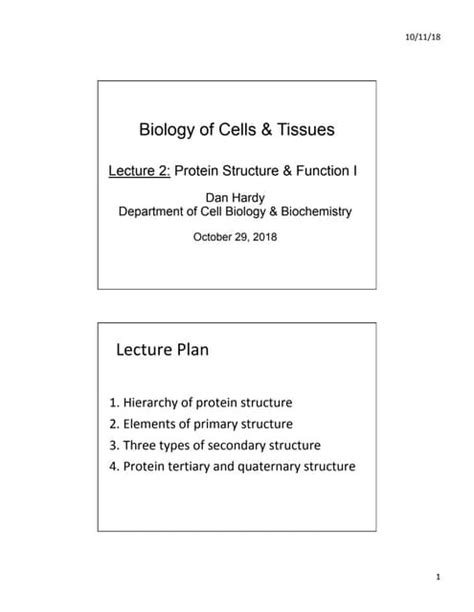 3proteinstructureandproperties1hardypdf