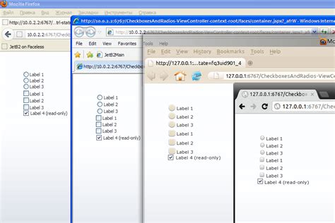 Notes About Adf Checkboxes And Radiobuttons