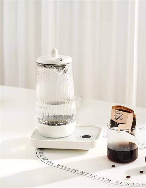 단미 전기포트 유리 티포트 무선 보온포트 800ml Ket02 마켓컬리