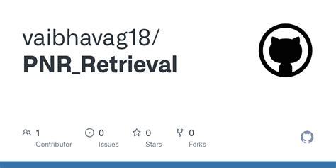 Github Vaibhavag18 Pnr Retrieval
