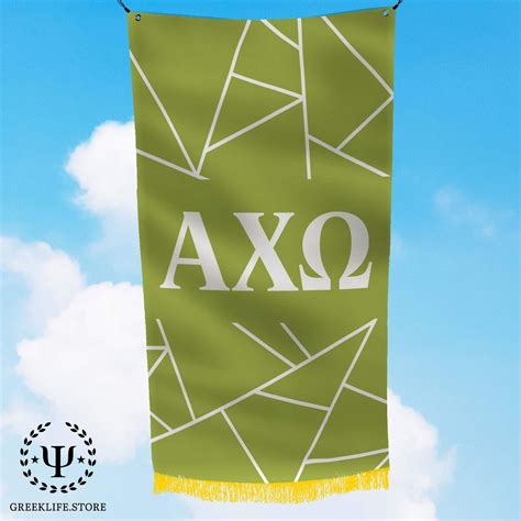 Alpha Chi Omega Flags And Banners Greek Life — Greeklifestore