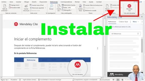 Instalar Mendeley Para Word Youtube