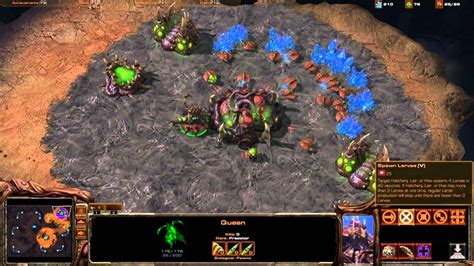 Starcraft 2 Zerg V Protoss Bot P1 Youtube