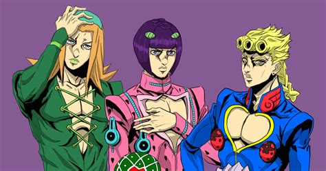 ジョジョの奇妙な冒険 【jojo5部】セカンドカラーな護衛チーム 兎角亀毛のイラスト Pixiv