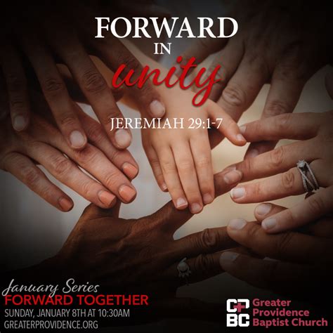 Forward In Unity Greater Providence Baptist Church
